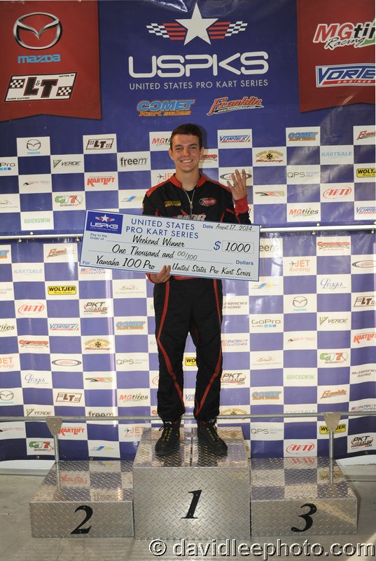 eKartingNews.com Driver of the Month - August 2014 - Brandon Jarsocrak ...
