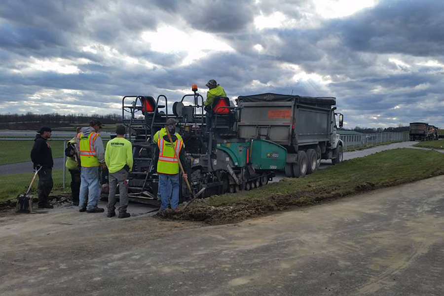 New Pavement for Pittsburgh International Race Complex Wilson Circuit ...