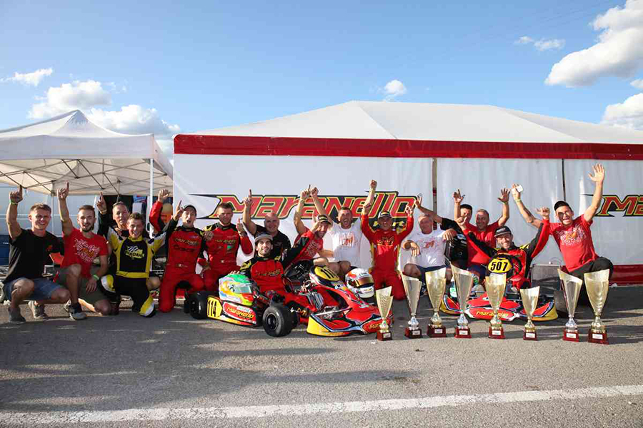Maranello Kart: Zanchetta Italian KZ2 Champion, Bombardelli Italian KZ3 ...