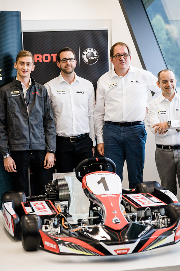 BRP-Rotax Launches First E-Kart Powerpack: Rotax THUNDER ...