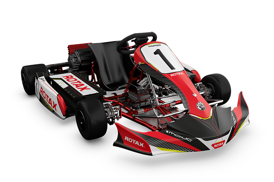 BRP-Rotax Launches First E-Kart Powerpack: Rotax THUNDER ...
