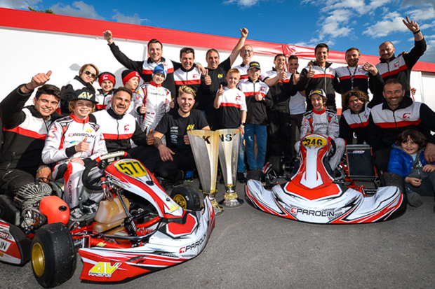 Double Victory at Sarno for Parolin - eKartingNewseKartingNews
