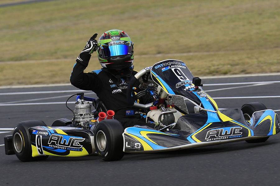 Hard Fought Win for Jay Hanson in Emerald - eKartingNewseKartingNews