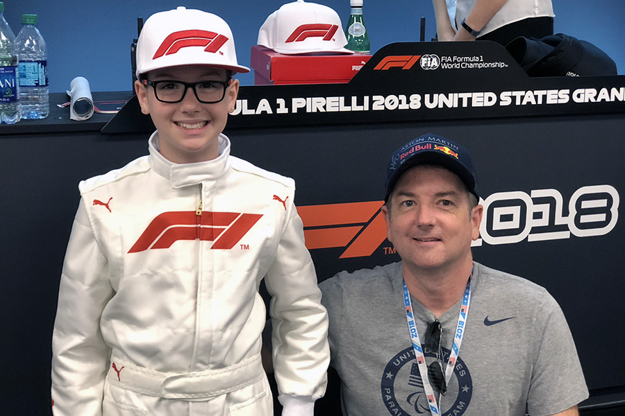 From the Eyes of a Parent: Greg Speed - Formula One United States Grand ...