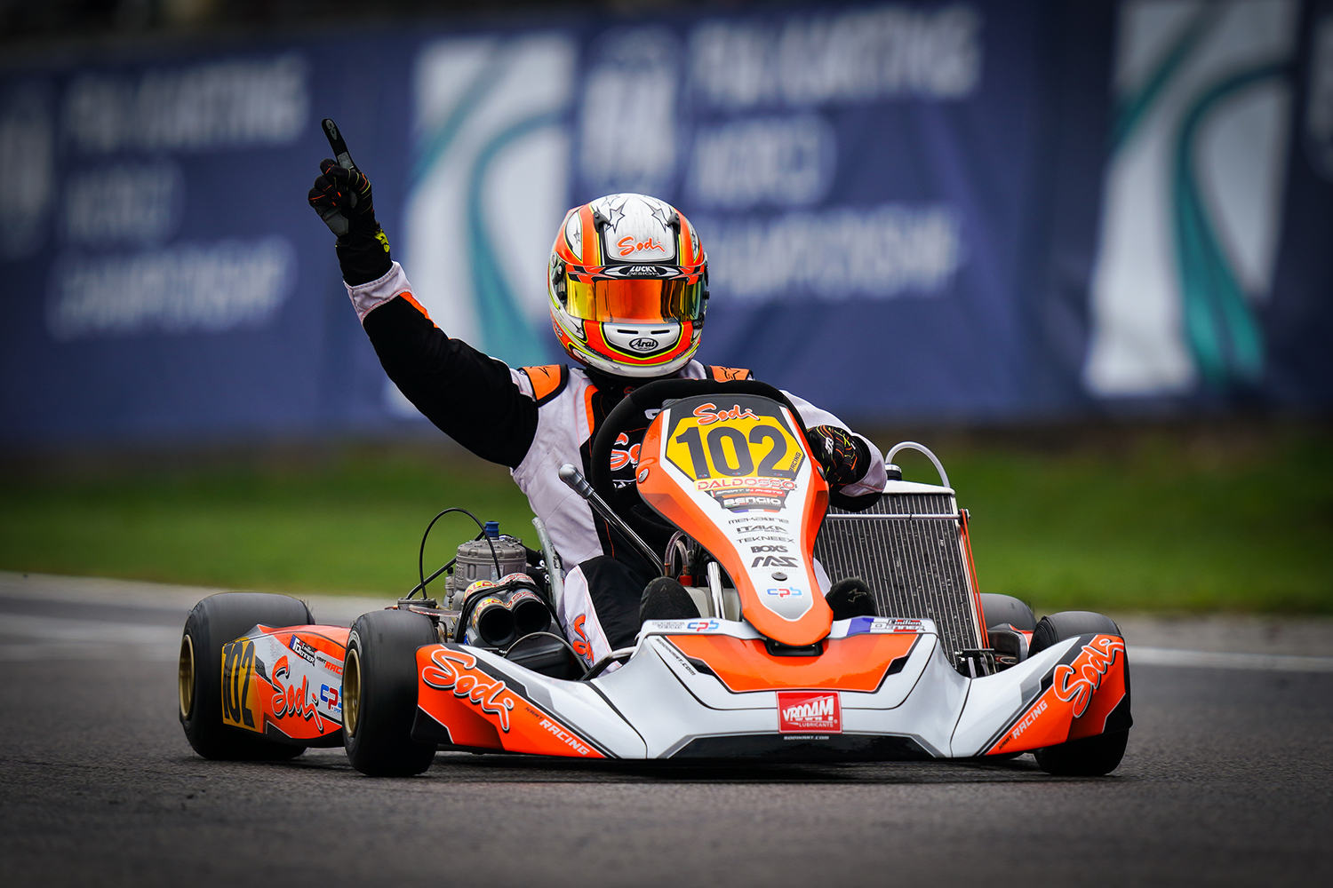 Kremers World Champion in KZ in the Colors of Birel ART ...
