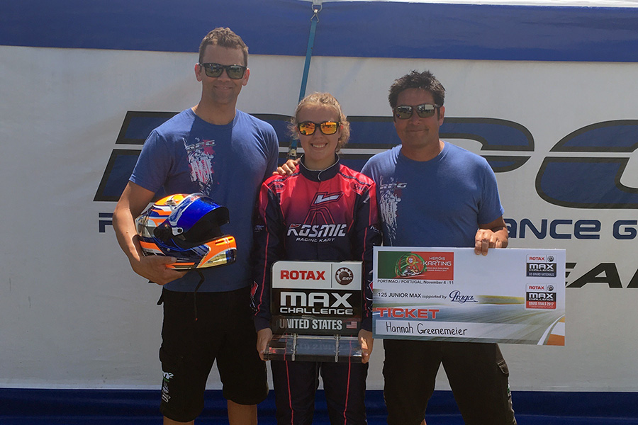 Road to the Top Step: Hannah Greenemeier - eKartingNewseKartingNews