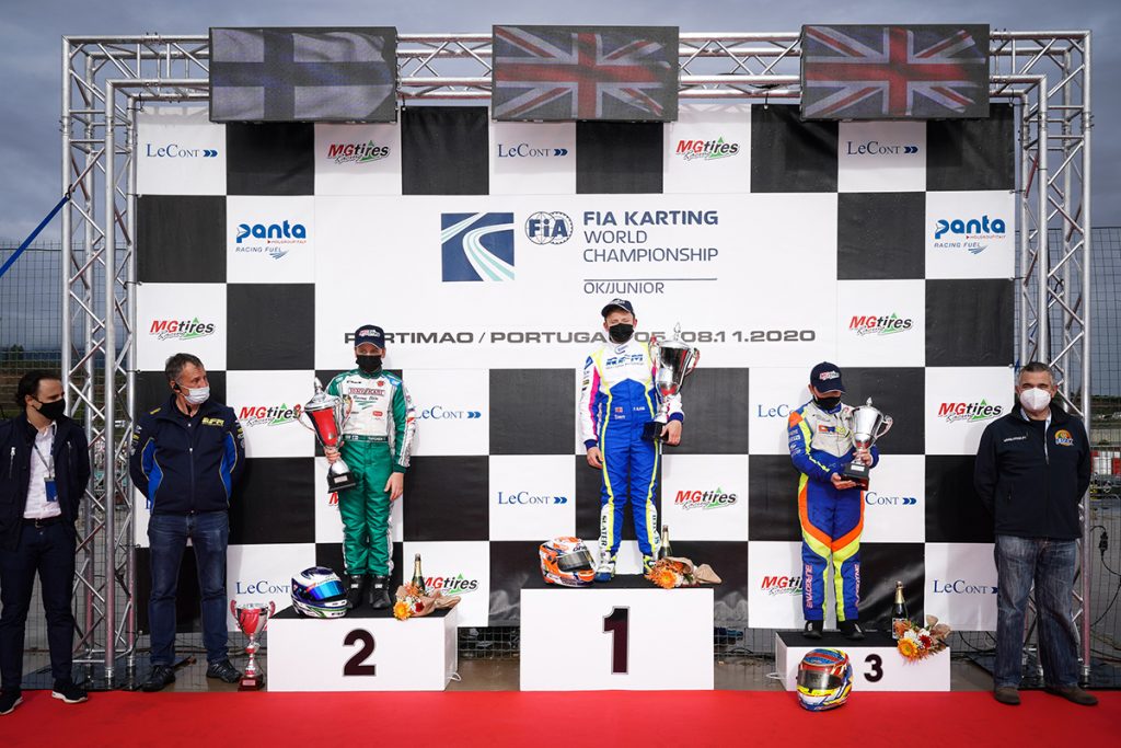 FIA Karting World Championship: Britain's Slater and Bradshaw Crowned ...