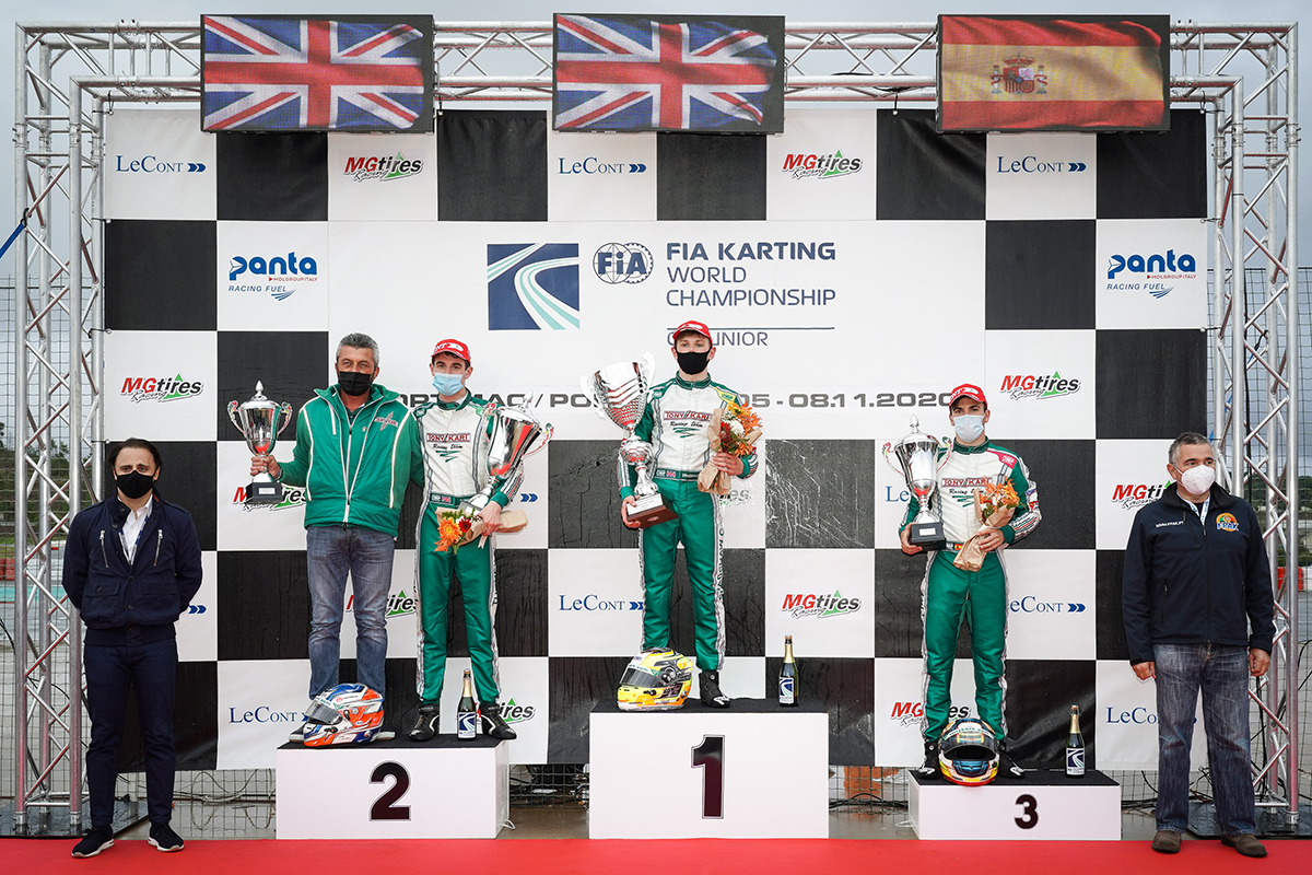 FIA Karting World Championship: Britain's Slater and Bradshaw Crowned ...
