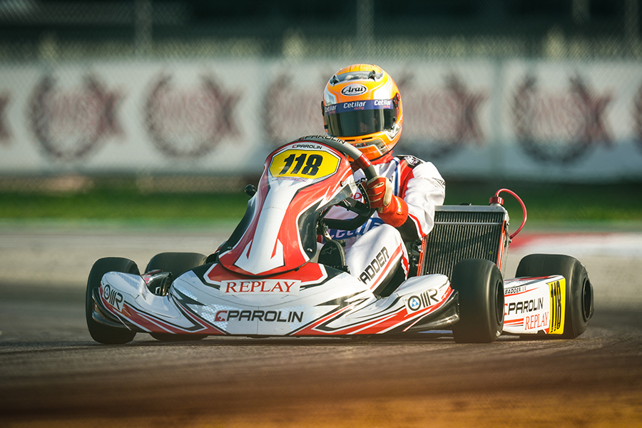 Parolin: Podium and Strong Performance in WSK Open Cup at Adria ...