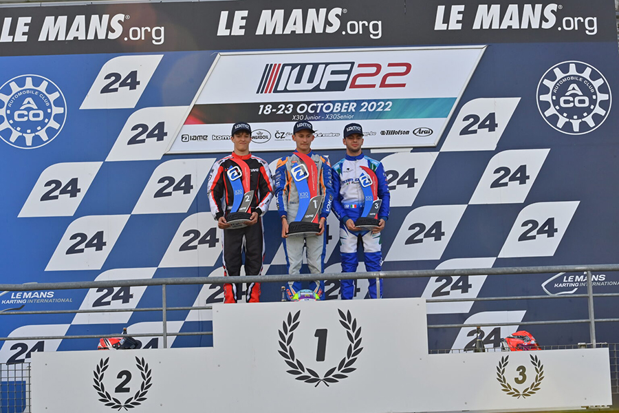 IAME Warrior Final 2022: Titles for Evan Giltaire and Gabriel Stilp ...