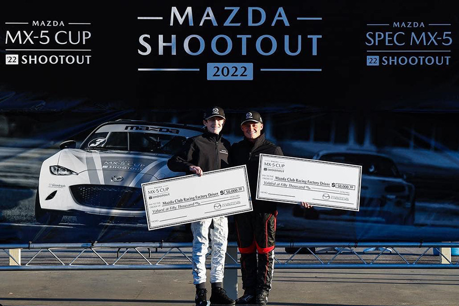 Reid Sweeney and Chase Jones Named to Mazda Spec MX-5 Team for 2023 ...