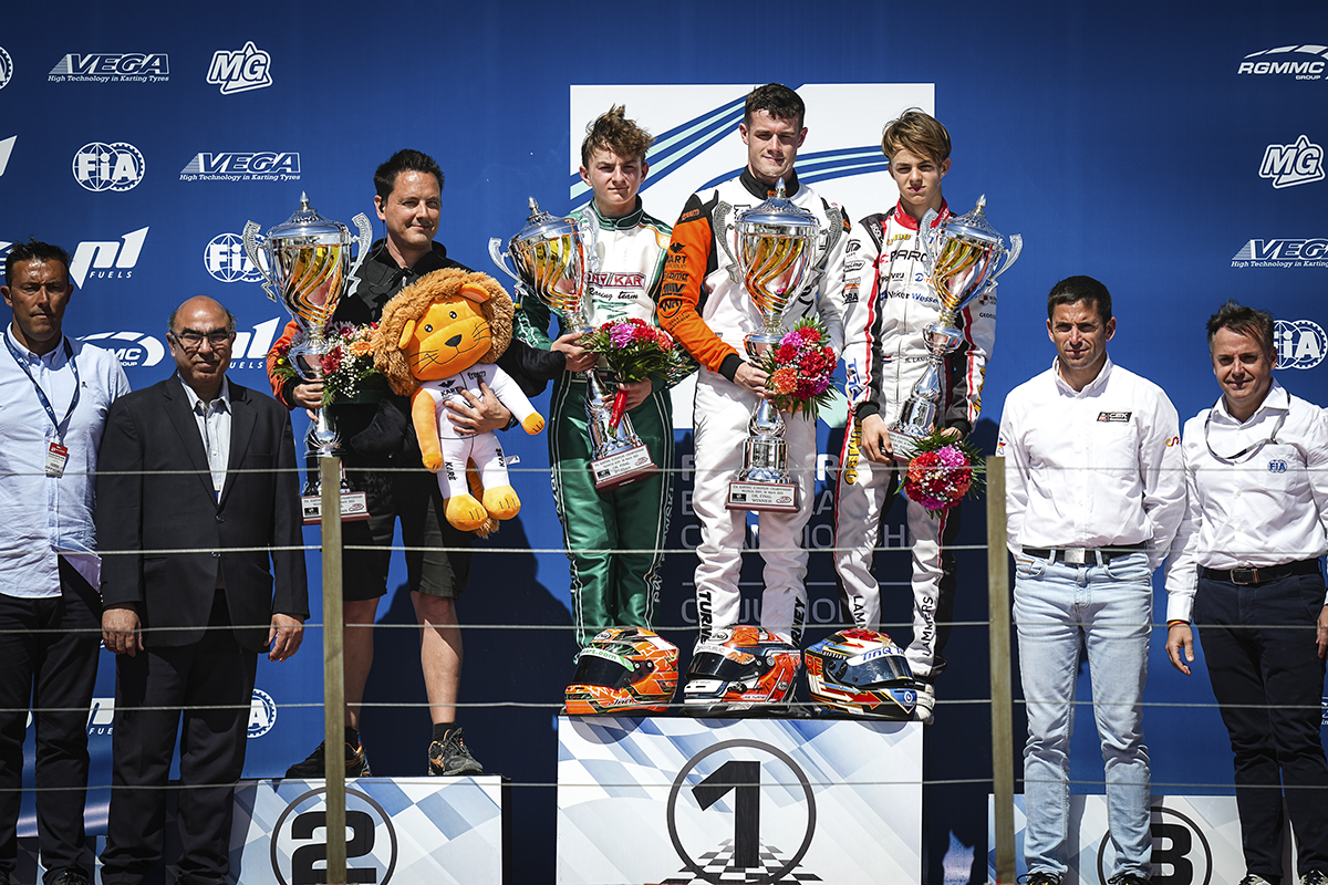 FIA Karting European Championship: Turney and Ramaekers the Undisputed ...