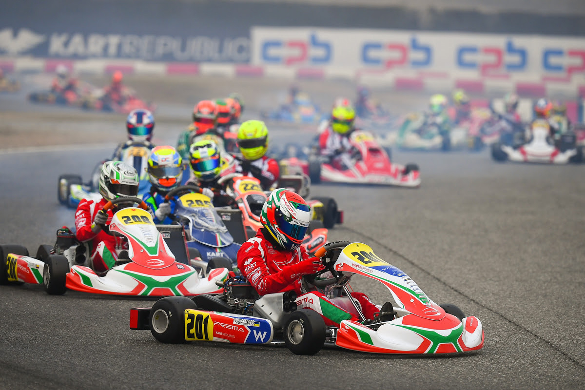 The First Qualifying Heats of the WSK Super Master Series at Lonato ...