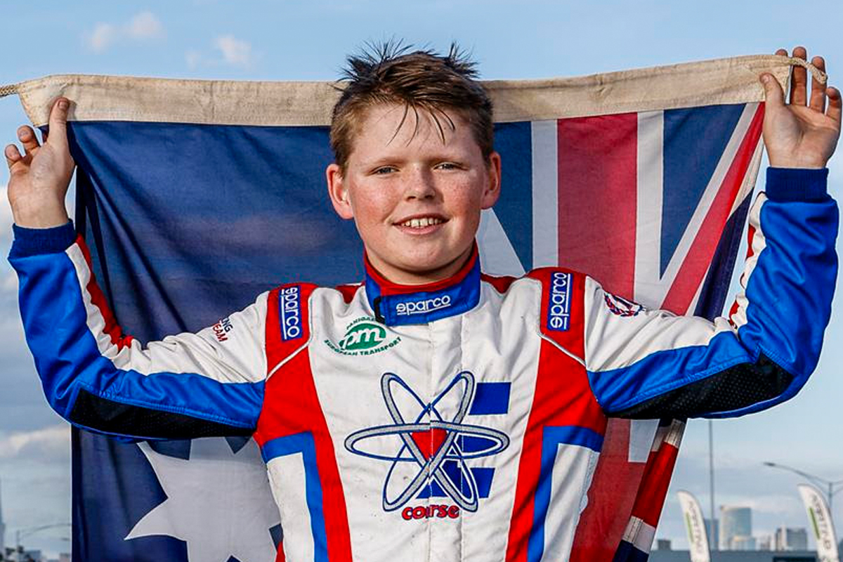 Ky Burke to Represent Australia in 2024 FIA Karting Academy Trophy ...