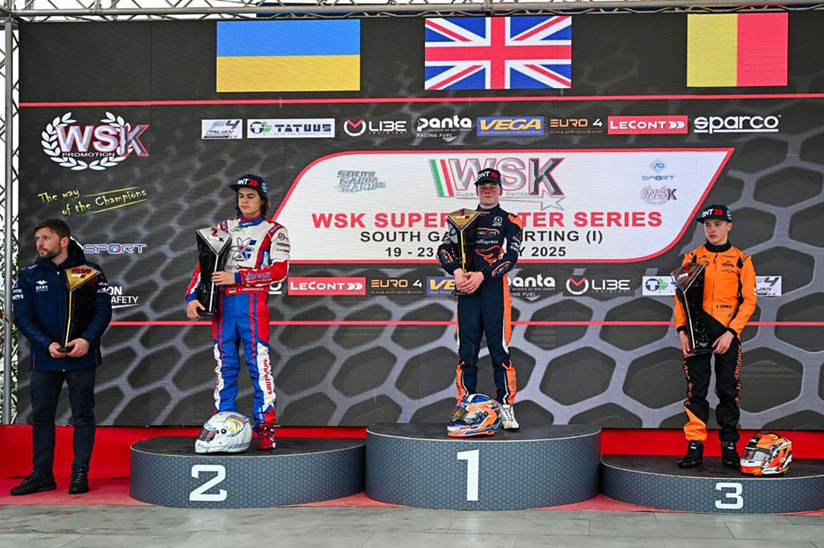 The Winners of the Extraordinary Third Round of the WSK Super Master ...