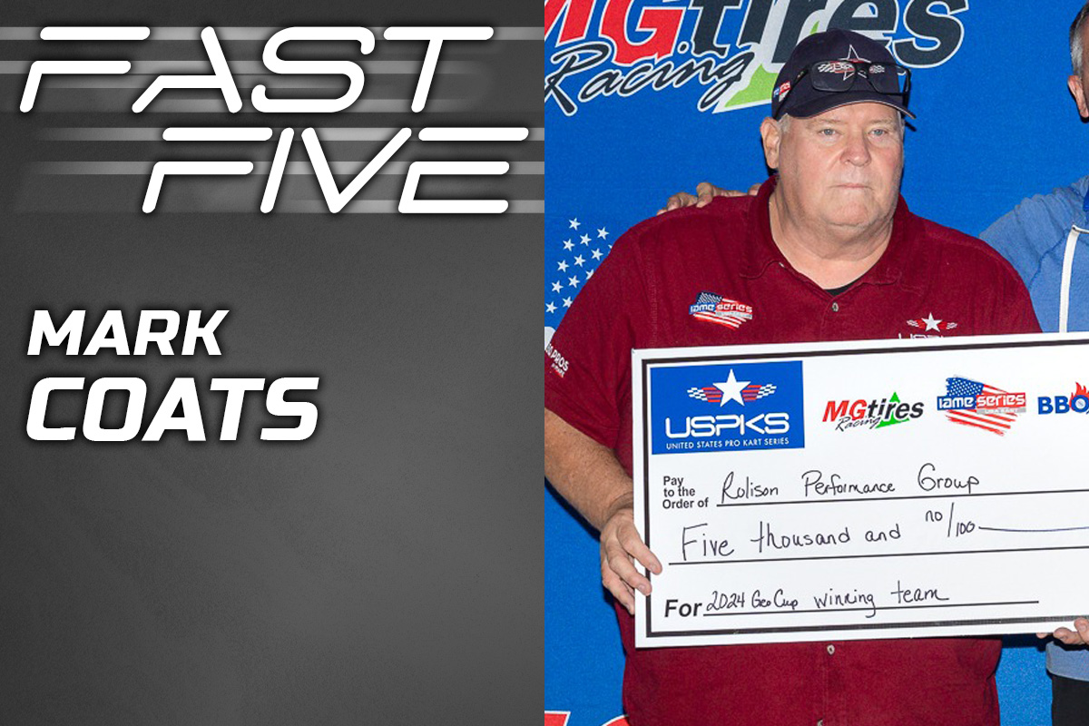 Fast Five: Mark Coats – United States Pro Kart Series ...