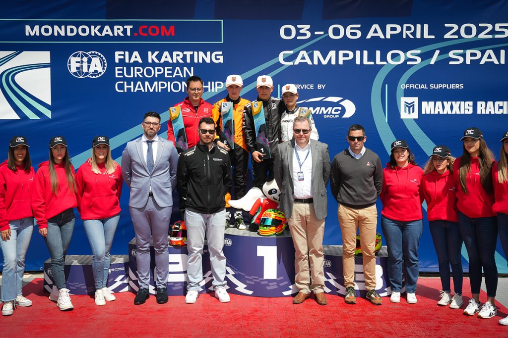 2025 FIA Karting European Championship: James Anagnostiadis and Noah ...