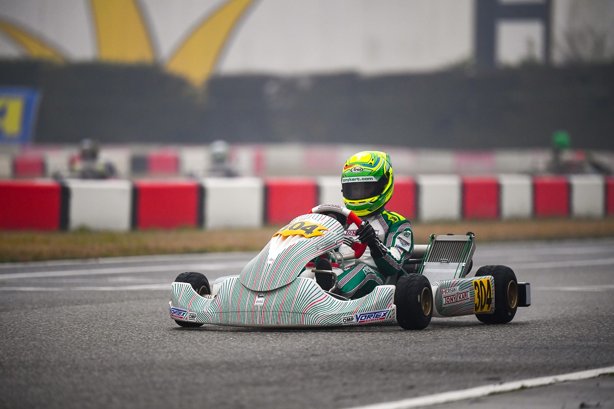 Tony Kart Pole Position and Podium in Lonato del Garda - eKartingNewseKartingNews
