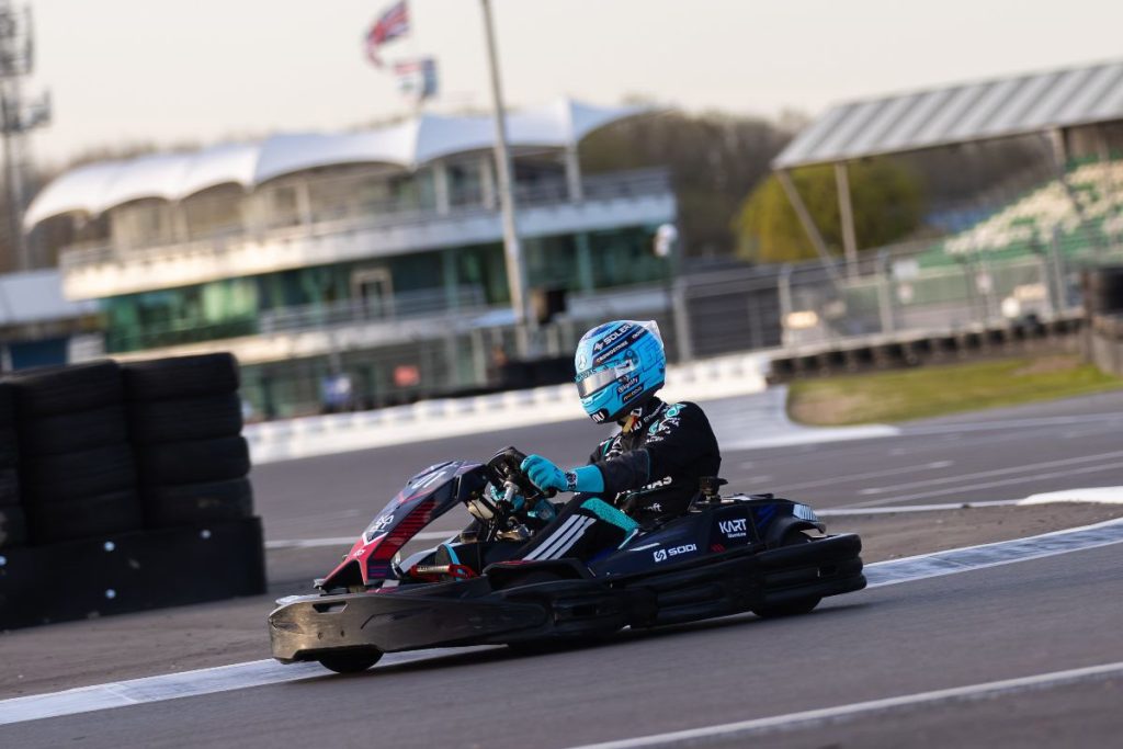George Russell Sets the Pace as Kart Silverstone Officially Launches at ...