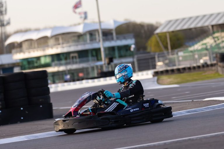George Russell Sets the Pace as Kart Silverstone Officially Launches at ...